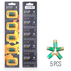 GoodBoy Bark Collar Batteries 5-Pack 6V Alkaline Battery 4LR44 (Also Known as PX28A, A544, K28A, V34PX)