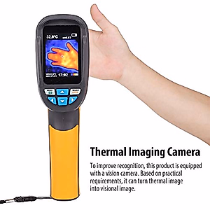 Infrared Imager Thermal Imaging Camera 2.4 Inch Color Display Visible Light Handheld Thermographic IR for Industry for Manufacturing