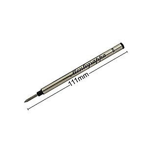 Montegrappa Rollerball Refill Standard System Black Large - IA00RLTC