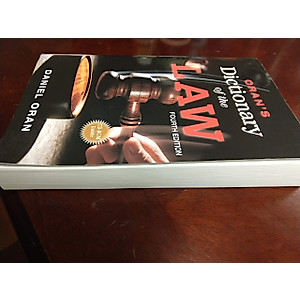 Oran's Dictionary of the Law
