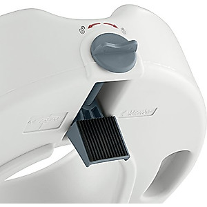 Medline Locking Elevated Toilet Seat, Without Arms, Supports Up to 350 lbs,White