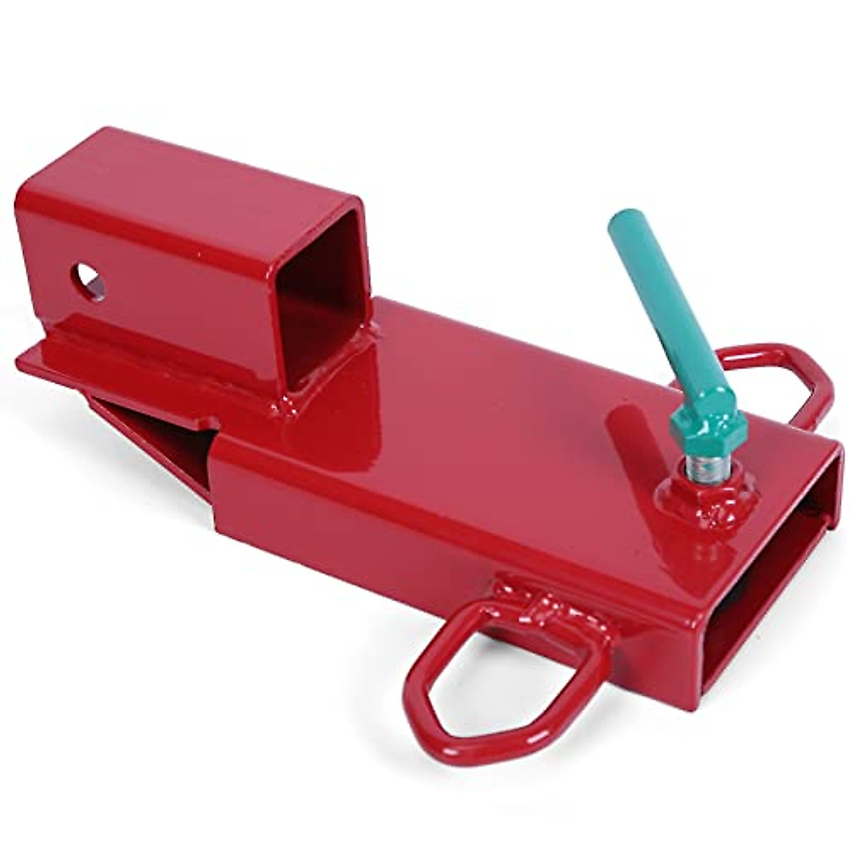 HECASA Clamp On Forklift 2" Hitch Receiver Pallet Fork Trailer Towing Adapter