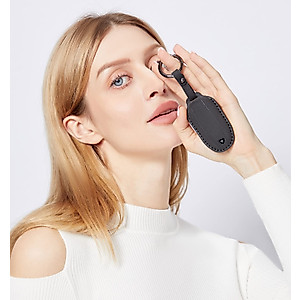 CROWEIPT for Tesla Model X Key Fob Cover Holder Keychain Case Suede Leather for Tesla Model X Smart Remote Accessories