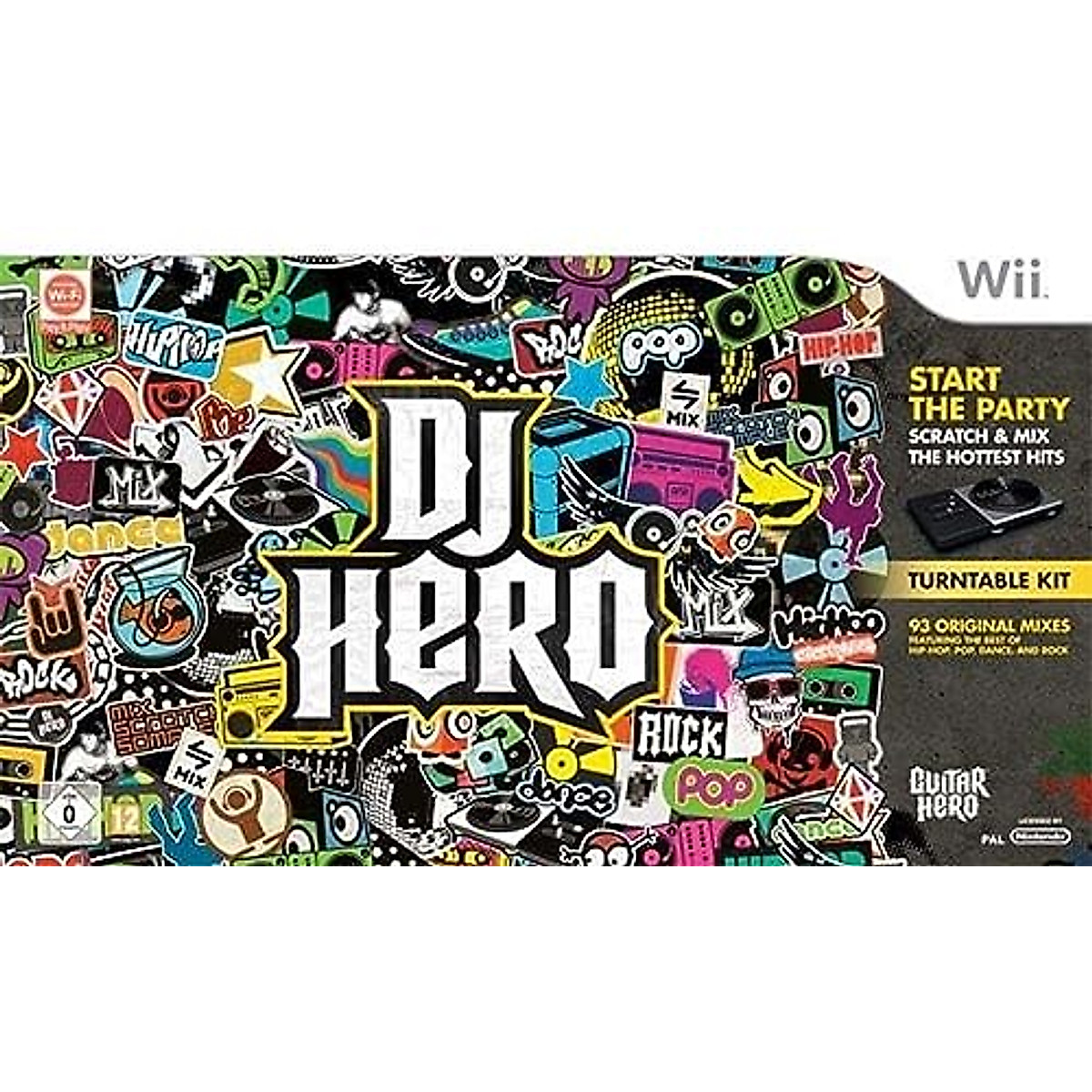 Activision Dj Hero - Turntable Kit (Wii)