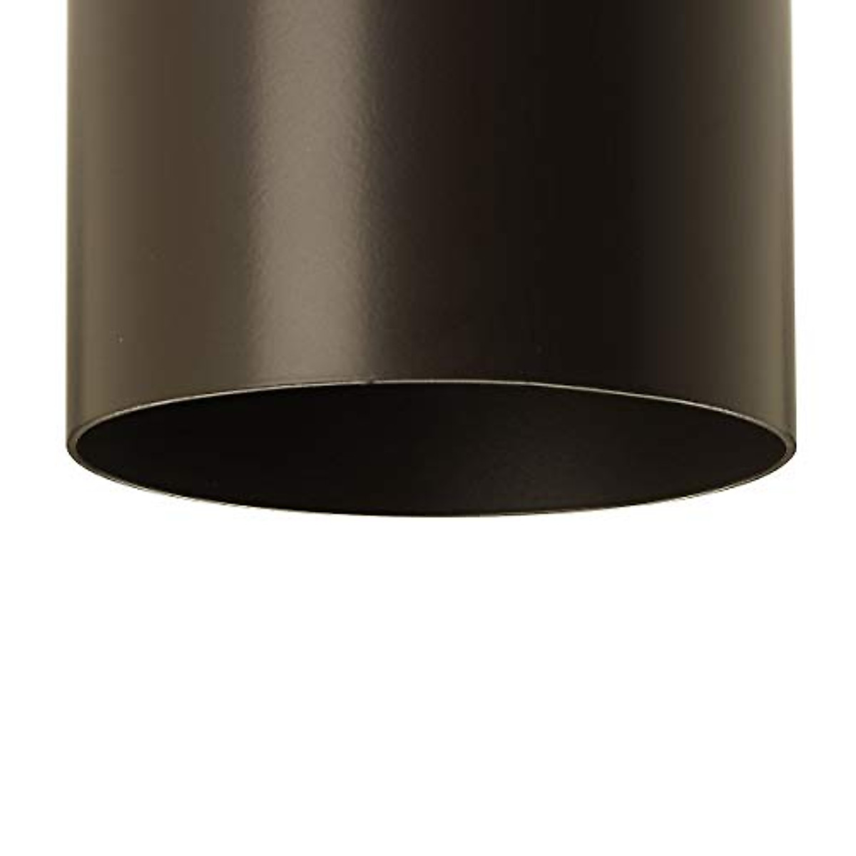 Progress Lighting Cylinder Collection 6" Modern Outdoor LED Wall Lantern Light Antique Bronze