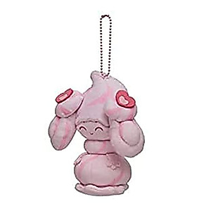 Pokemon Center Alcremie Mawhip A La Mode Strawberry Ruby 6 Inch Keychain Plush