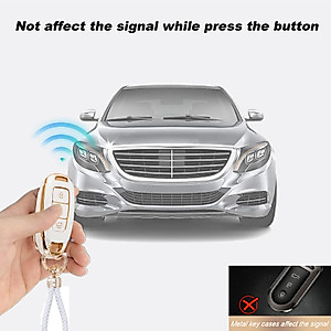 for Hyundai Key Fob Cover,Compatible with Hyundai Kona Santa Fe Elantra GT Veloster Accent Venue Soft TPU Protection Key Fob Case