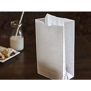 Royal7 100 Bags Rainbow Kraft Bags 6" x 3-5/8" x 11",