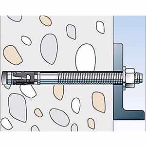 Fischer – Wall Anchors 16 x 148 FAZ II, Bolts for Concrete, Box of 10