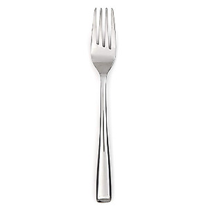 Cambridge Silversmiths Rachel Mirror 20-Piece Flatware Silverware Set, Stainless Steel, Service for 4, Includes Forks/Spoons/Knives