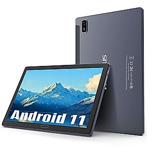 Tablet 10 inch Android 11 4G LTE Tablet PC with 2 SIM Slot, 4GB RAM 64GB ROM 128GB Expandable, Google Certified Octa-Core 1.6Ghz Tablet with 13+5 MP Camera,Phone Call,Bluetooth WiFi GPS OTG