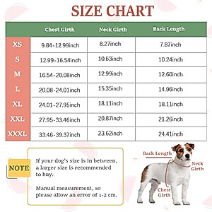 Bonaweite Dog Recovery Suit After Surgery, Pet Professional Surgical Shirt for Male Female Dogs Abdominal Wounds Bandage, Substitute E-Collar & Cone, Post-Operative Puppy Cat Onesies Snugly Vest