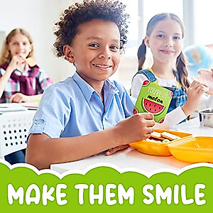 100 (50 Designs) Lunch Box Notes for Kids, Writable Children School Lunch Box Notes for Girls & Boys , Lunch Notes for Kids , Lunch Box Notes for Kids with 2 Complimentary Sticker Sheets
