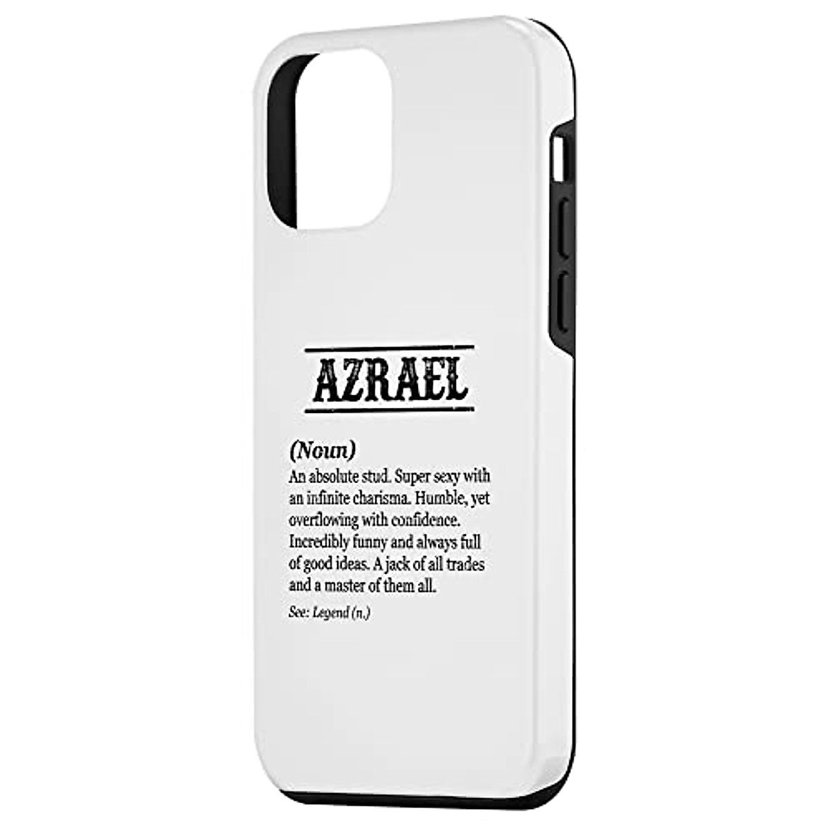 iPhone 12 mini AZRAEL - Name Definition | Funny Phrase - Customized Men's Case