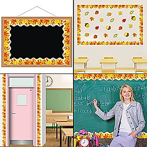 Fall Leaves Bulletin Board Border Autumn Border for Classroom Decoration 36ft