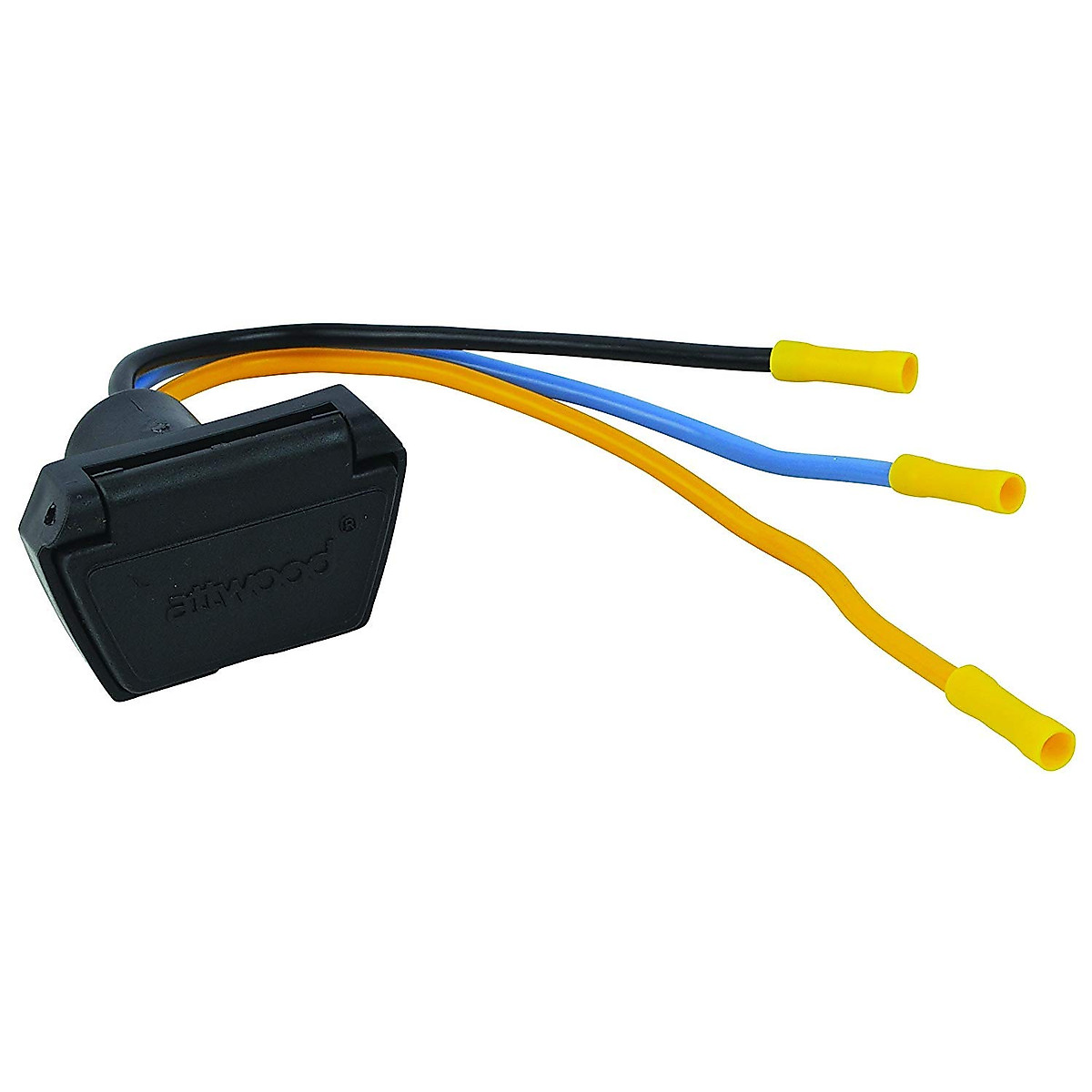 attwood 7622-7 3-Wire 12V/24V Trolling Motor Connector, 10 Gauge, Multiple, One size