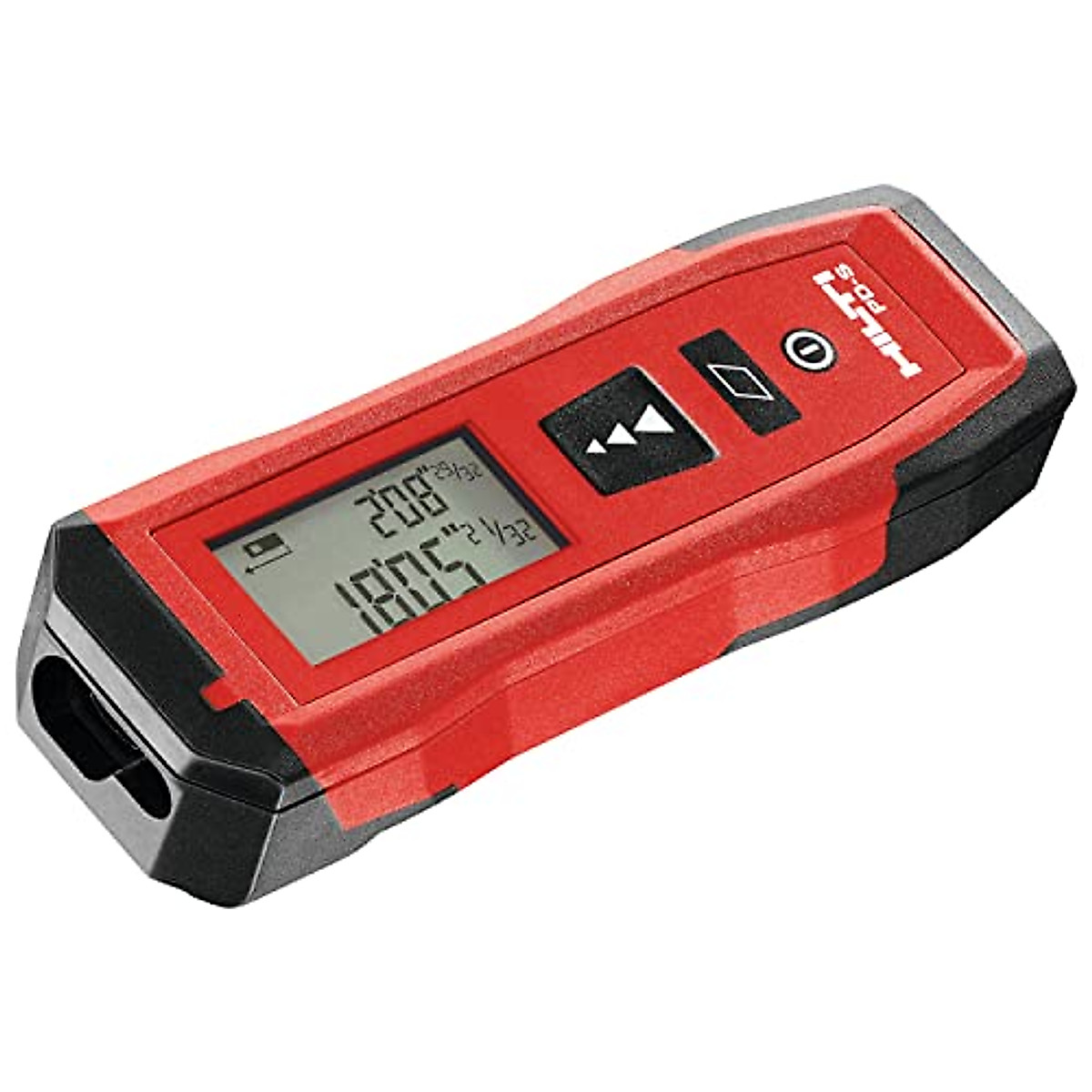 Hilti PD-S Laser Distance Meter 60M/197ft, Handheld Range Measure Meter Rangefinder Diastimeter with Area Measurement, Range Finder Highlight Display Measuring Tool
