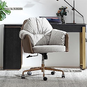 MARURY Modern Home Office Desk Chair, Lifting and Rotating Backrest Home Furniture Chair,Comfortable and Leisure Computer Chair, for Home Office Make Up