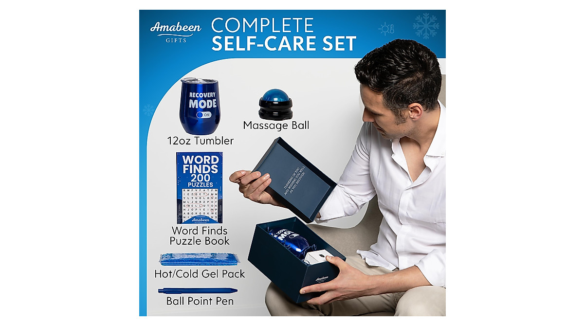 Amabeen Get Well Soon Gifts for Men - Care Package