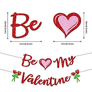 Be My Valentine-Valentines Day Banner-Will You Be My Valentine-Valentines Day Decor