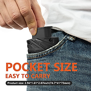 Ludex Magazine Speed Loader for Glock 9mm/.40.Fits Glock 17,18,19,22,23,24,26,27,34,35,45 and 47 (Black)