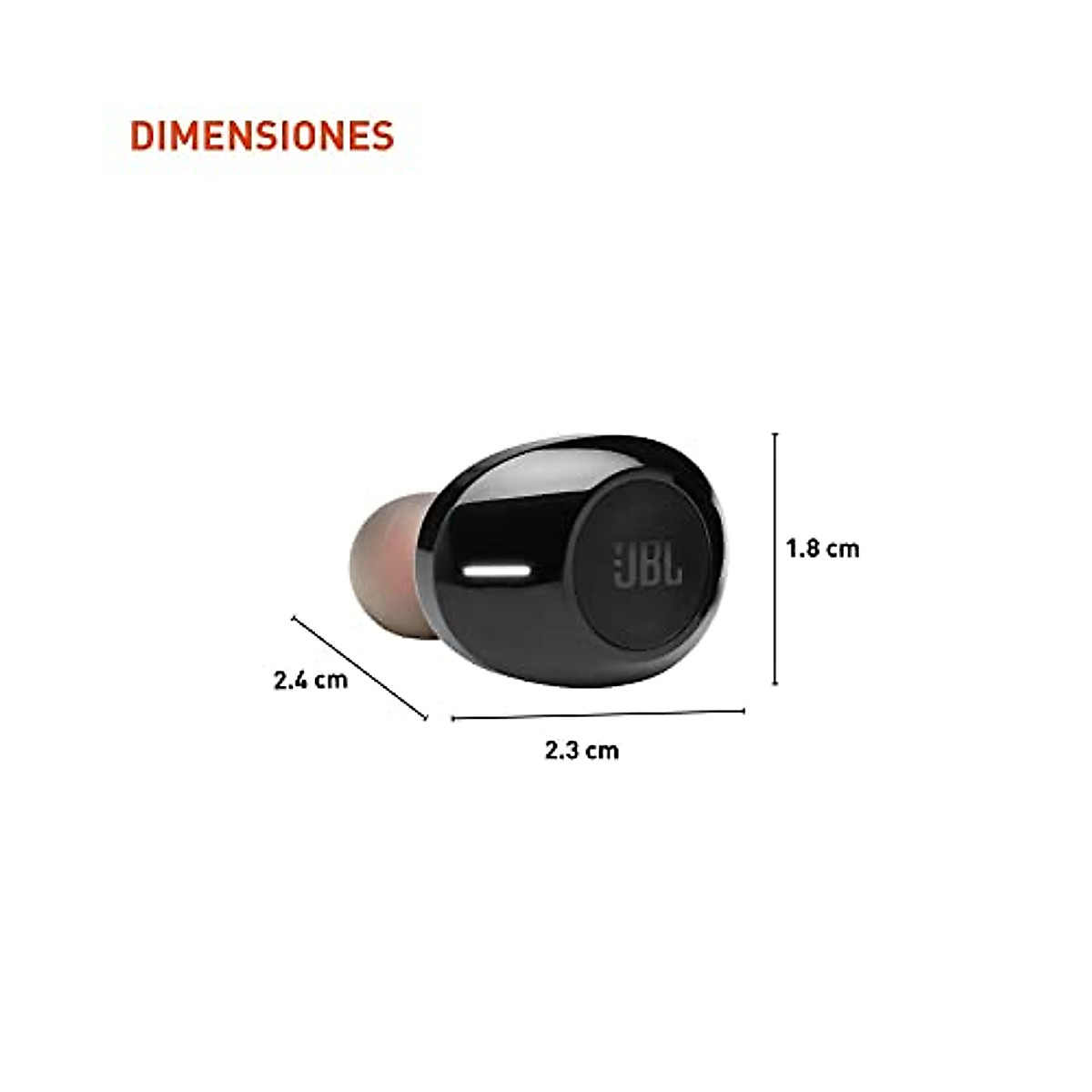 JBL Tune 120TWS - True Wireless in-Ear Headphone - Black