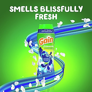 Gain Fireworks In-Wash Scent Booster Beads, Blissful Breeze, 26.5 oz