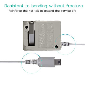 DS Lite Charger Kit, AC Power Adapter Charger and Stylus Pen for Nintendo DS Lite, Wall Travel Charger Power Cord Charging Cable 5.2V 450mA for NDSL