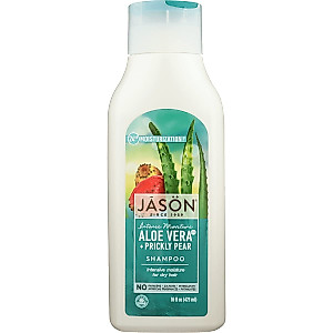 Moisturizing 84% Aloe Vera Shampoo Jason Natural Cosmetics 16 oz Liquid