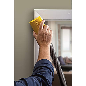 HYDE 9160 Dust-Free Sponge Sander, 1-(Pack),Black