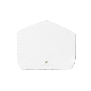 CROWN AFFAIR - The Towel - Special Microfiber Hair Towel, Oversized for Optimal Drying, White