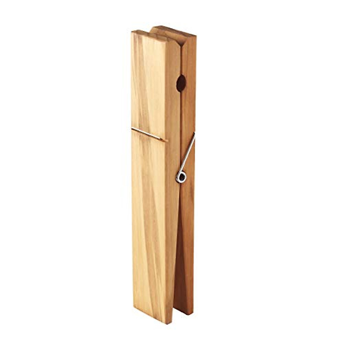 The Lakeside Collection Jumbo Clothespin Towel Holder Wall Hook - Farmhouse Bathroom Accent