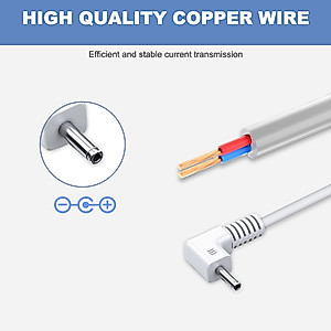 SGEOYPIL 5V Charger for Monitor Unit, 9.8ft Safe Power Compatible with Infant Optics Baby DXR-8 Video Monitor Replacement Original AC Adapter Cord (for 2019 Version DXR-8 or Later)