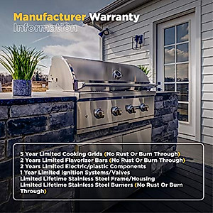 Coyote C-Series 36-Inch 4-Burner, Built-in Natural Gas Grill - C2C36NG