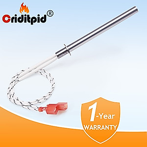 Criditpid Replacement SRV7000-660 Igniter for PelPro PP130, PP60, PP70 Pellet Stove, Pleasant Hearth PH35PS, PH50CABPS Pellet Stoves.