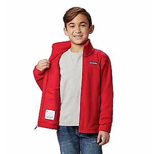 Columbia Toddler Boys Steens Mt II Fleece, Mountain Red, 4T
