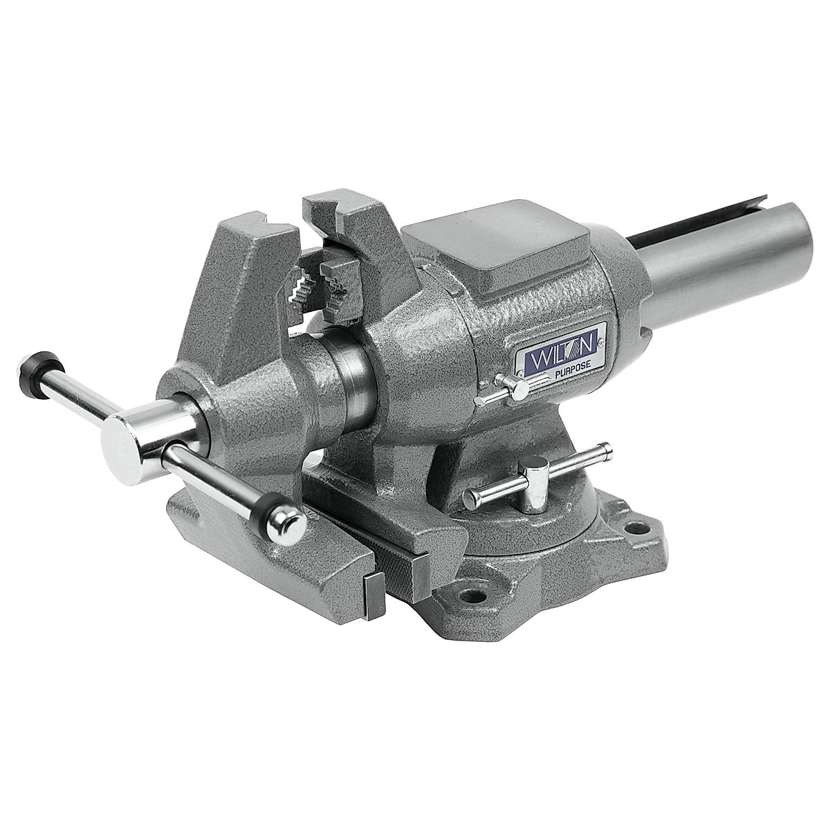 Wilton 4-1/2" Multi-Purpose Bench Vise, 360° Rotating Head & Base, 4" Max Opening (450P)