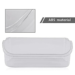 CHEDA 240356402 Clear Refrigerator Upper Door Bin Compatible with Crosley, Frigidaire, Gibson, Kelvinator