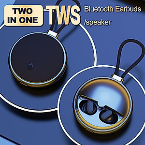 Bt13 Multifunction Smart Speaker TWS Earphones Headphones 2 in 1 Ultra Portable Premium Soundbar with Earbuds - Buy Portable Smart Speaker,Premium Smart Soundbar,Gaming in-Ear Earphones