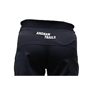 Andean Trails, MTB Pants, Mountain Bike Pants, Enduro Pants, Downhill Pants, Water Repellent Black