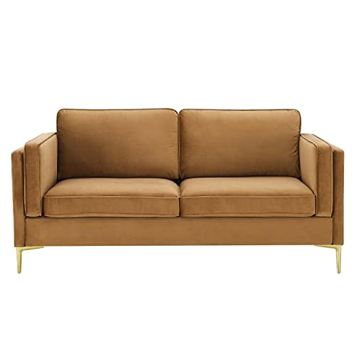 Modway Kaiya Sofas, Cognac