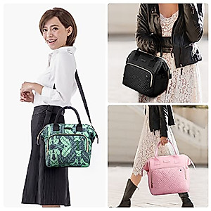 TOURIT Lunch Bag Women Large Insulated Lunch Bag Portable Cooler Lunch Box Lunch Tote Bag for Women Men Work,Picnic, Pink