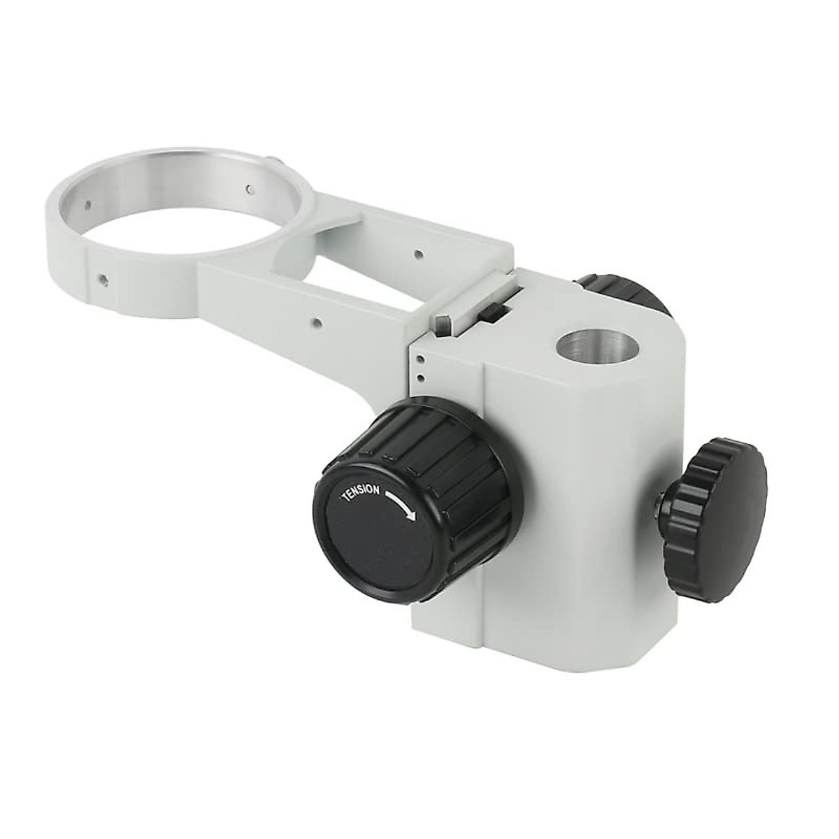 WSJIE Industrial Binocular Trinocular Microscope Camera Stand Holder Arm Bracket 76mm Universal 360 Rotating Maintenance Workbench (Color : B, Size : 375 * 255MM)
