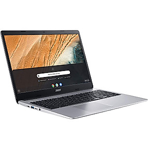 Acer 15.6inch FHD(1920x1080) IPS Touchscreen Chromebook, Intel Celeron N Dual Core Processor Up to 2.80GHz, 4GB LPDDR4 RAM, 64GB SSD, Numeric Keypad, Webcam, Chrome OS-(Renewed)