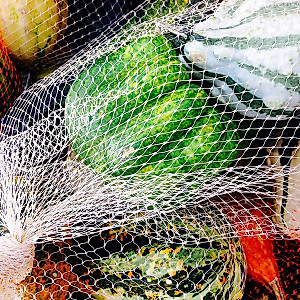 100Pcs Reusable Grocery Bags - Mesh Drawstring Bag Fruit and Vegetable Storage Plastic Mesh Produce Bags Onion Bag Reusable Produce Bags Mesh Bags - Onion and Potato Storage Bags Drawstring Bags