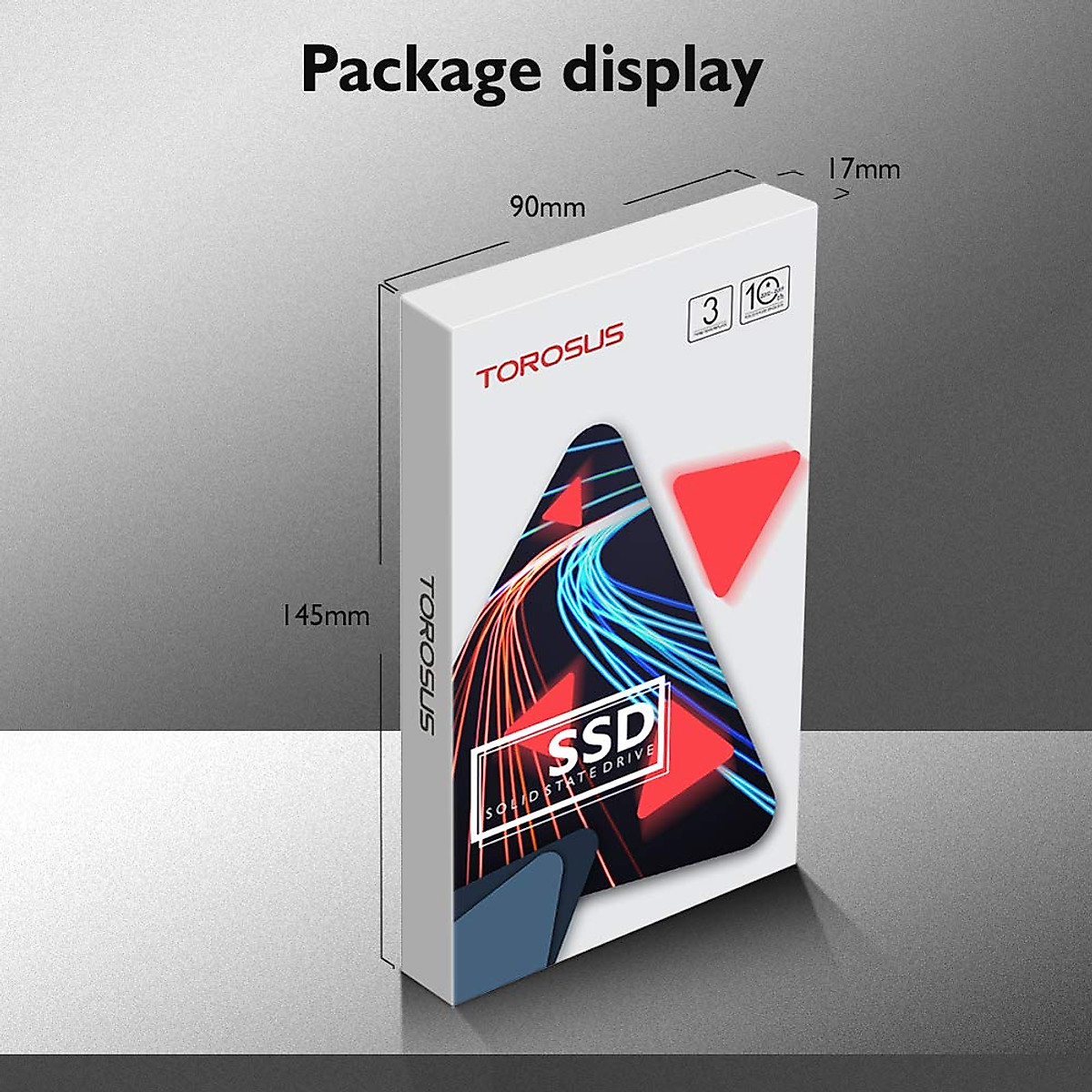 TOROSUS M.2 NGFF 22 * 42mm M.2 2242 1TB Solid State Drive Disk for Desktop PCs and MacPro