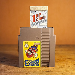 1UPcard Video Game Cartridge Cleaning Kit | 3 Pack of Cards with Cleaning Fluid | Compatible With Nintendo, Super NES, Sega Genesis, N64, Gameboy, Atari & More