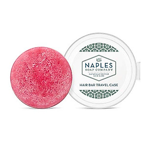 Naples Soap Company, Protein Enriched, 50-75 Use, Solid Hair Conditioner Bar, Eco-Friendly Haircare, Helps Ensure Vibrant, Healthy Hair, All Hair Types, Sunkissed, 1oz