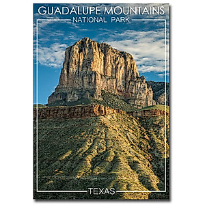Guadalupe Mountains National Park, Texas Fridge Magnet Size 2.5" x 3.5"