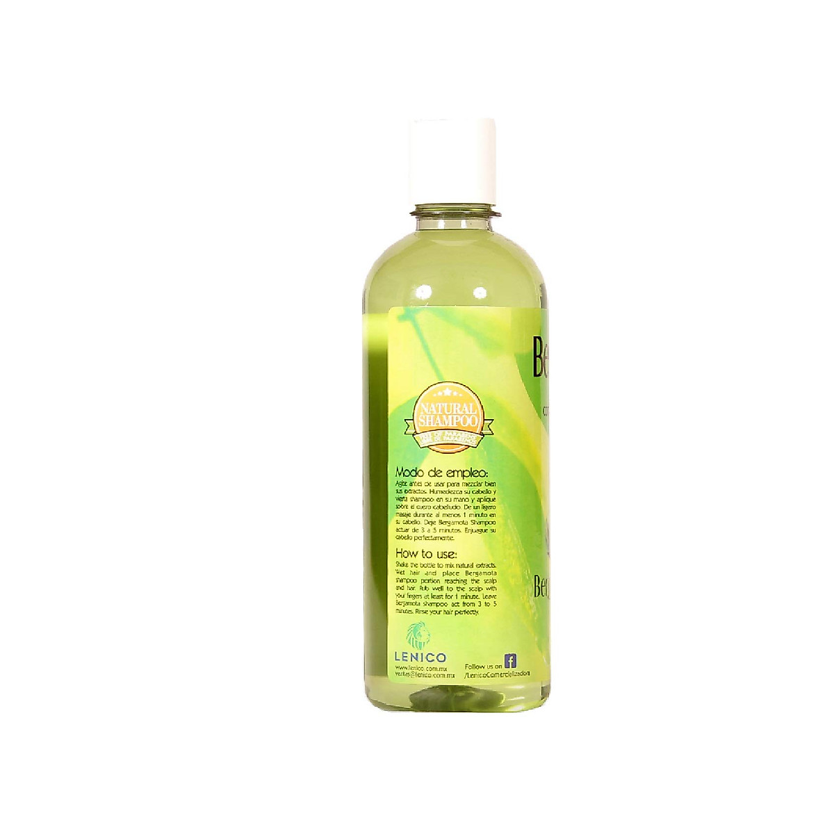 Bergamot Shampoo 500ml, Shampoo de Bergamota 500ml. Hair Loss (OTC)